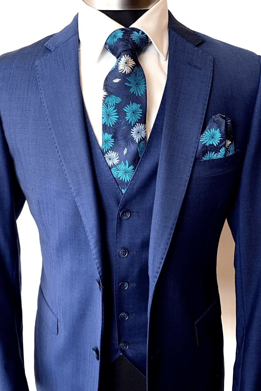 Marine Blue Suit – Stylish & Elegant | Black Tie Classic